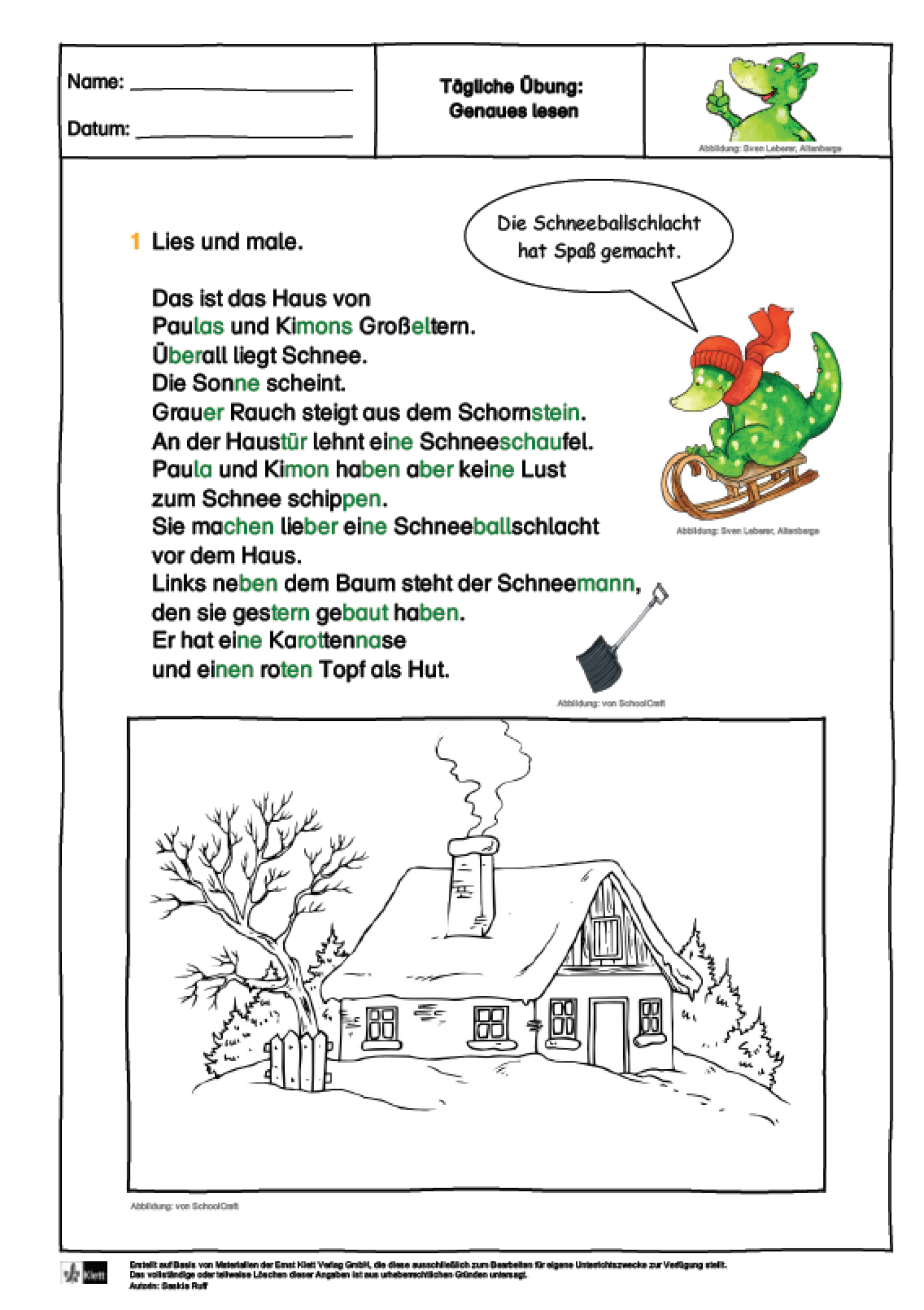 Veränderbares Material zu Klett-Lehrwerken | Worksheet Crafter